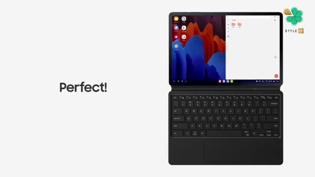 معرفی ویژگی های کیف کیبورد اورجینال تبلت سامسونگ Galaxy Tab S7 Plus EF ...